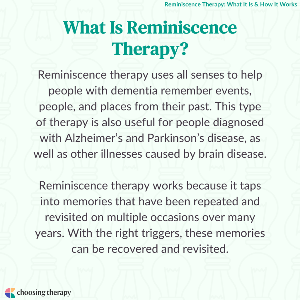 What Is Reminiscence Therapy?