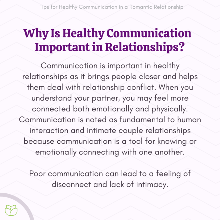 How Healthy Communication Enhances Your Romantic Relationship