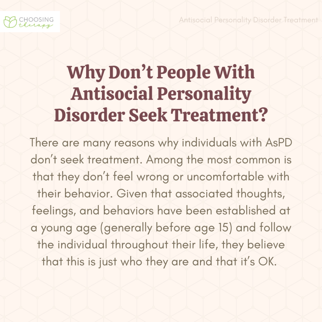 How Is Antisocial Personality Disorder Treated?