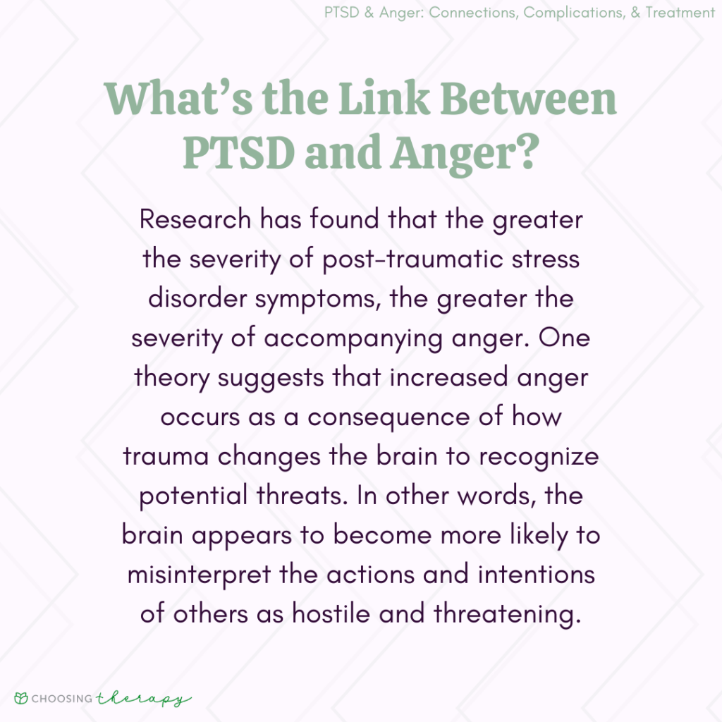 PTSD & Anger: Connections, Complications, & Treatment
