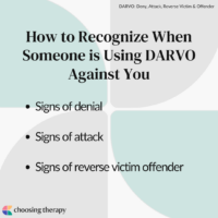 What Is DARVO & How to Resist It