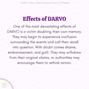What Is DARVO & How Can It Be Resisted?