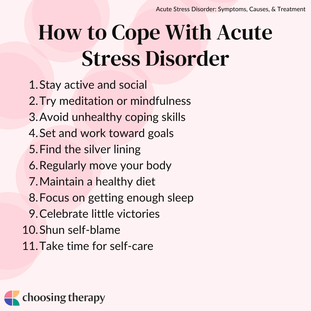 Acute Stress Disorder: Symptoms, Causes, & Treatment