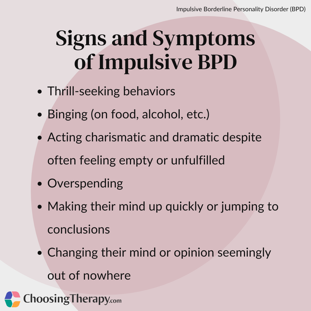 What Is Impulsive Borderline Personality Disorder?