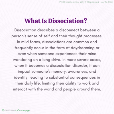 PTSD & Dissociation: What’s the Connection?