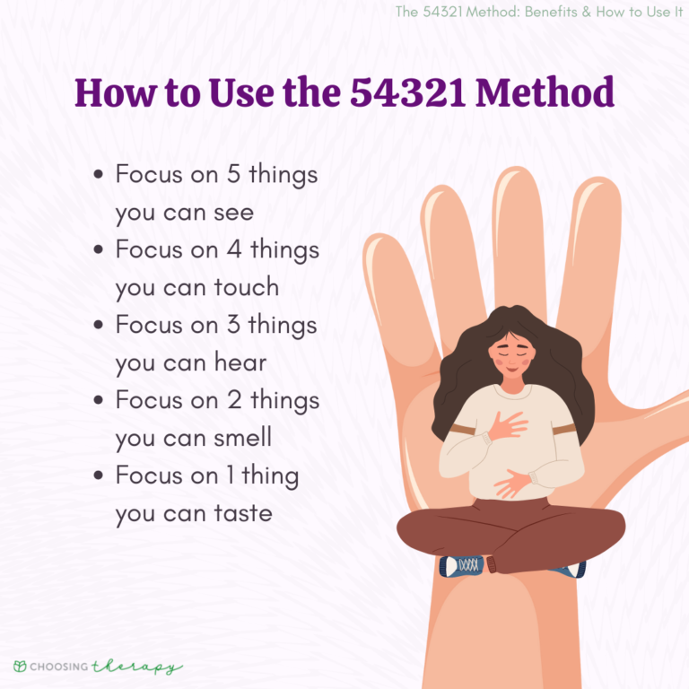 How to Use the 54321 Method to Calm Anxiety