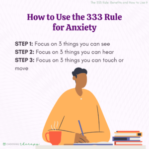 How to Use the 333 Rule to Calm Anxiety