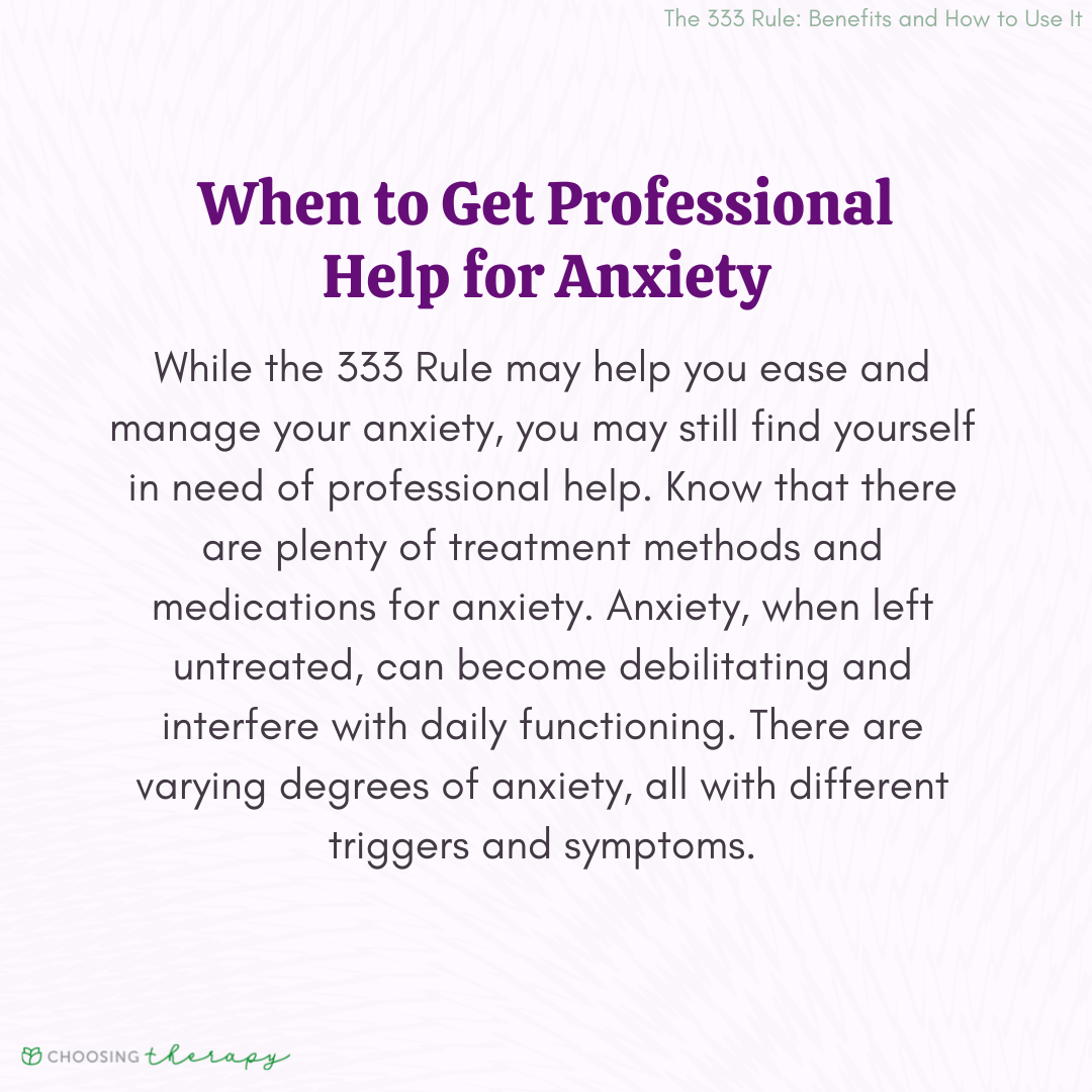 How To Use The 333 Rule To Calm Anxiety How To Use The 333 Rule To Calm Anxiety