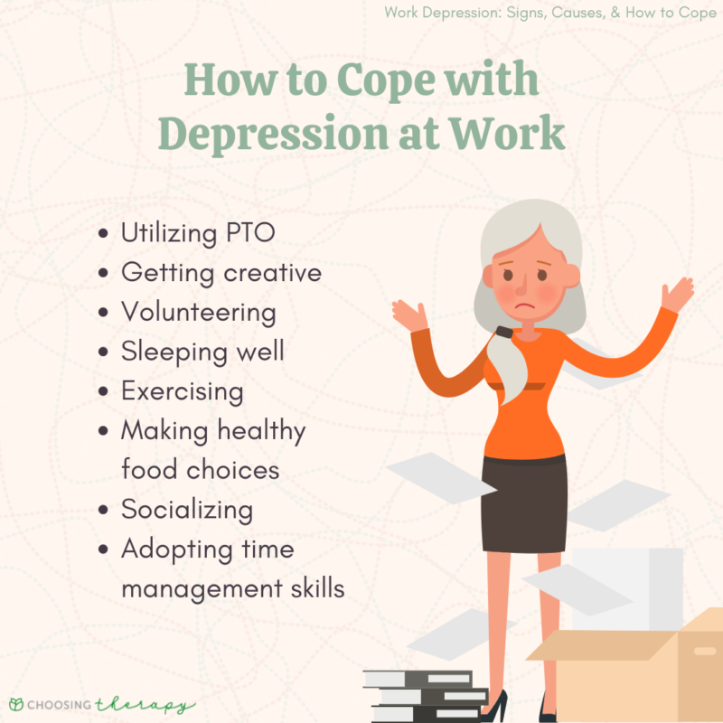 15 Signs of Work Depression, Causes, & How to Cope