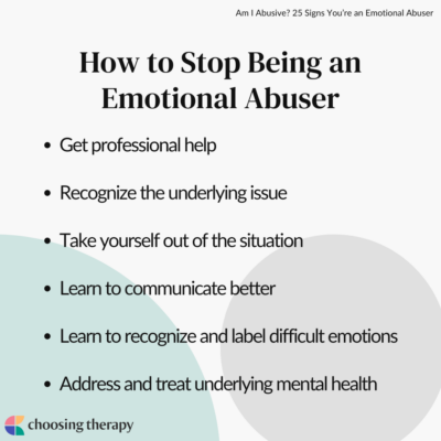 Are You Abusive or Being Abused? Understanding the Differences