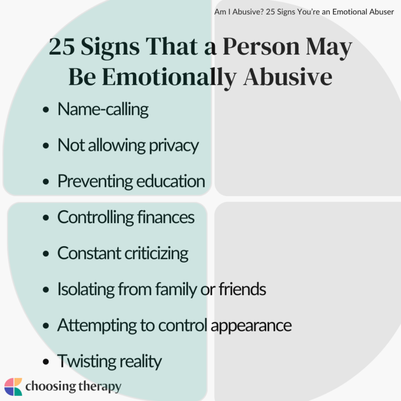 25 Signs You’re An Abuser – Signs Of Physical Abuse – WTQM