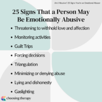 25 Signs You’re an Abuser