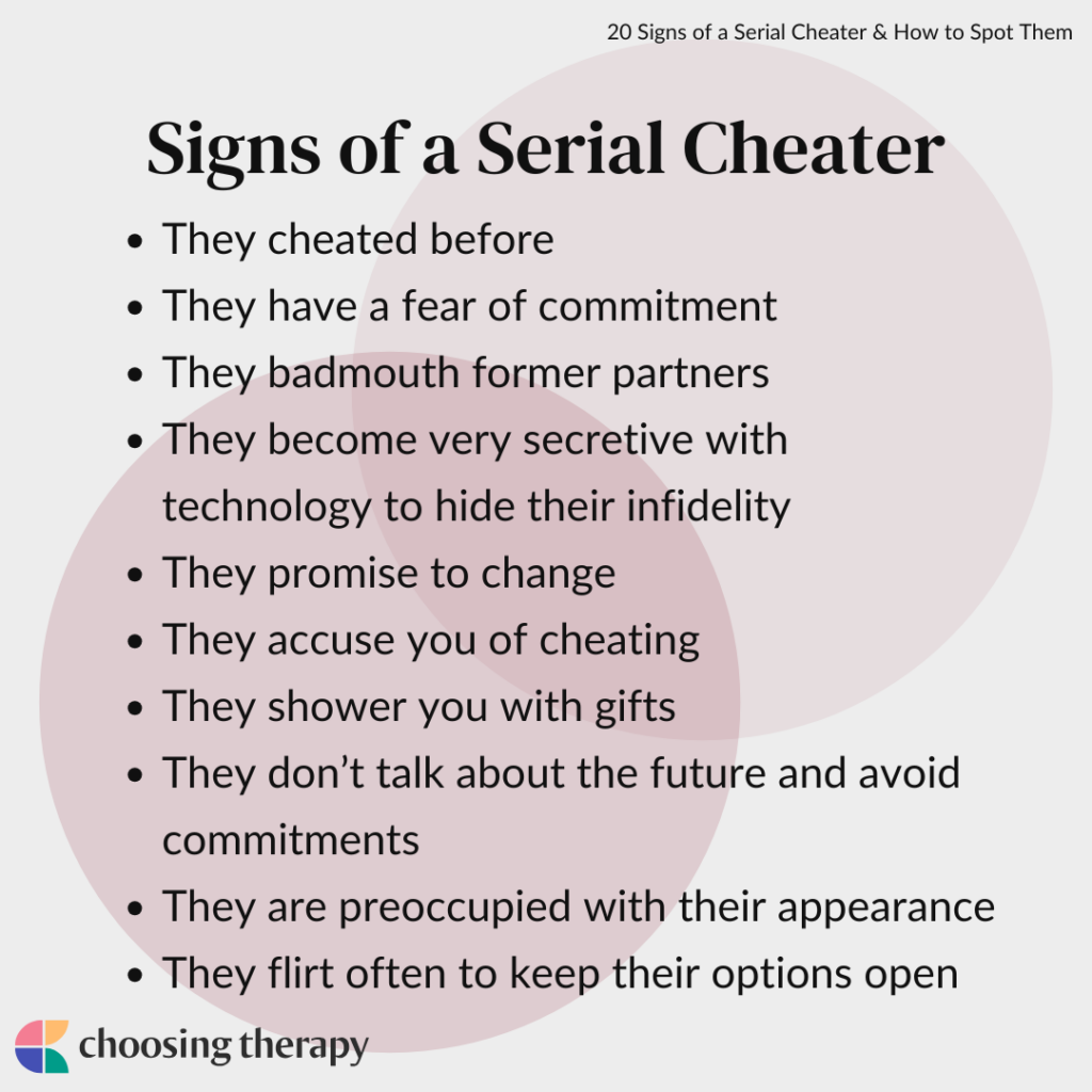 20 Signs of a Serial Cheater & How to Spot Them