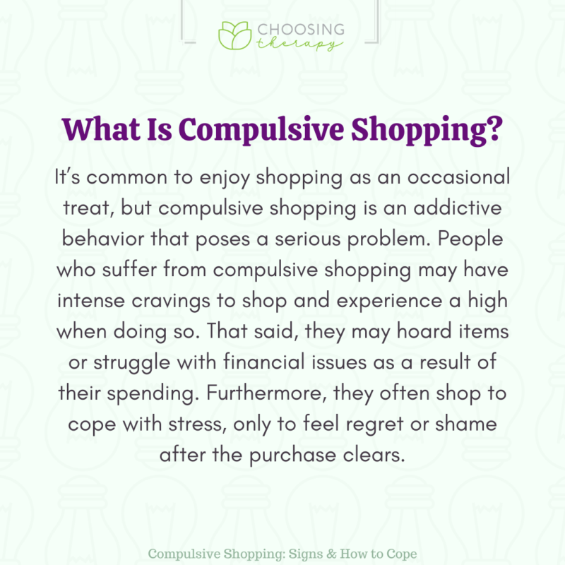 9 Signs of Compulsive Shopping Disorder