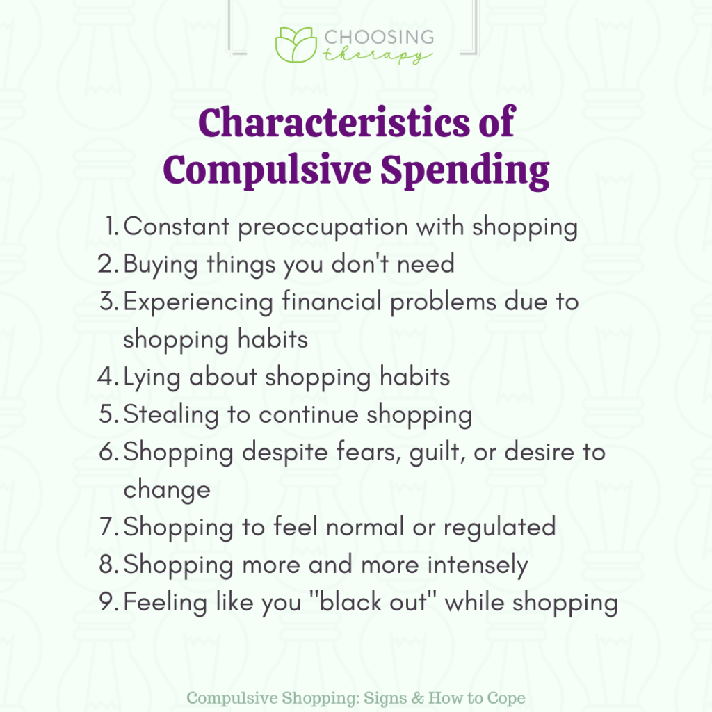 9 Signs of Compulsive Shopping Disorder