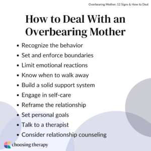 9 Ways to Deal With an Overbearing Mother