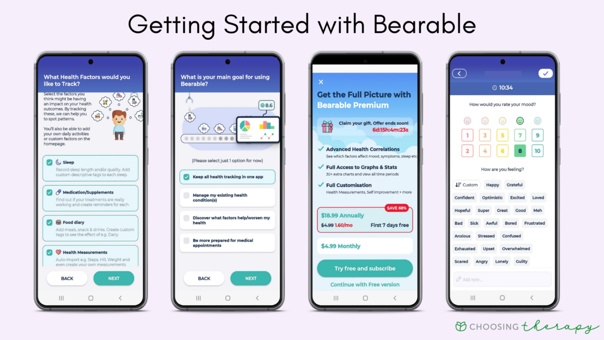Bearable Symptom & Mood App Review 2023