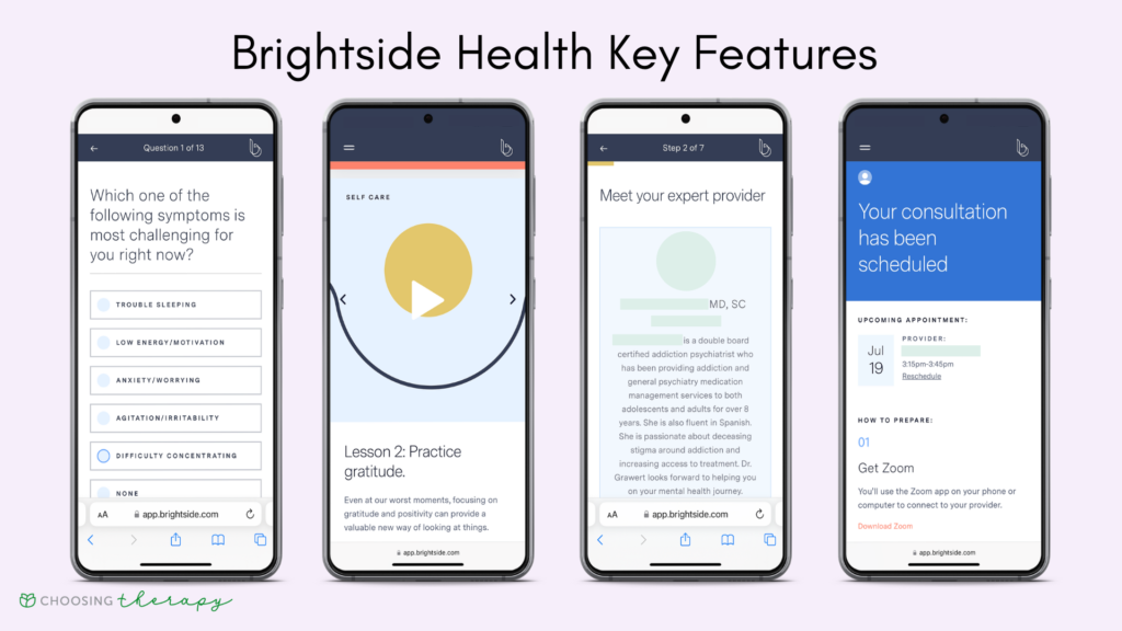 Brightside Mental Health Review 2023