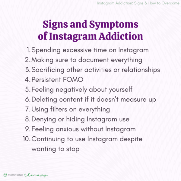 10 Signs You’re Addicted to Instagram