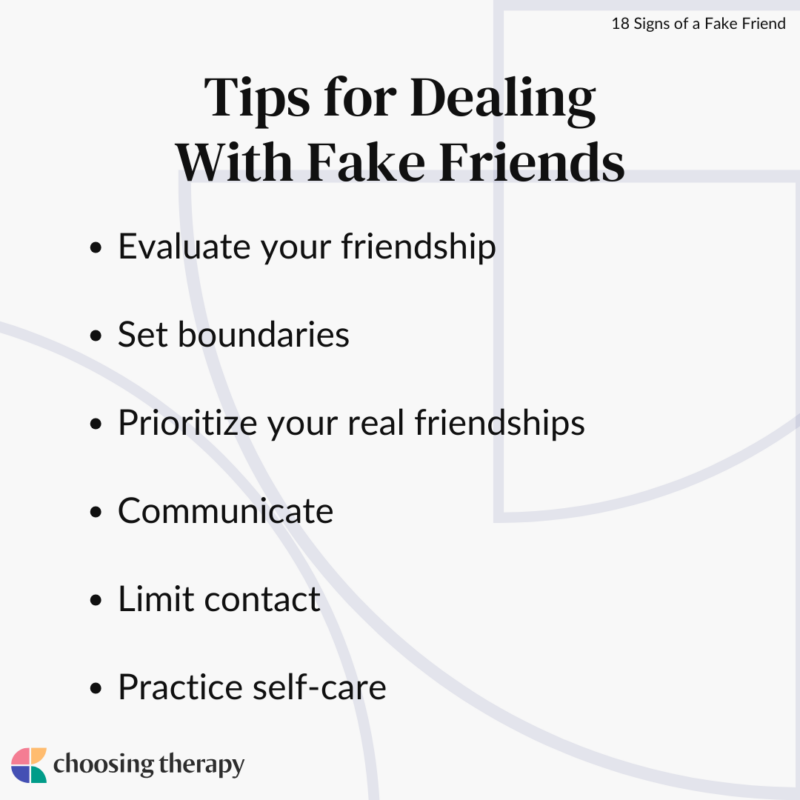 18 Signs of a Fake Friend (& What to Do About Them)