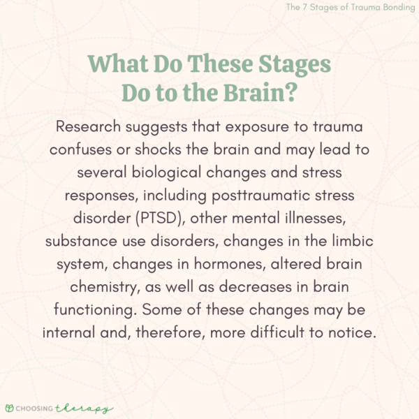 The 7 Stages of Trauma Bonding