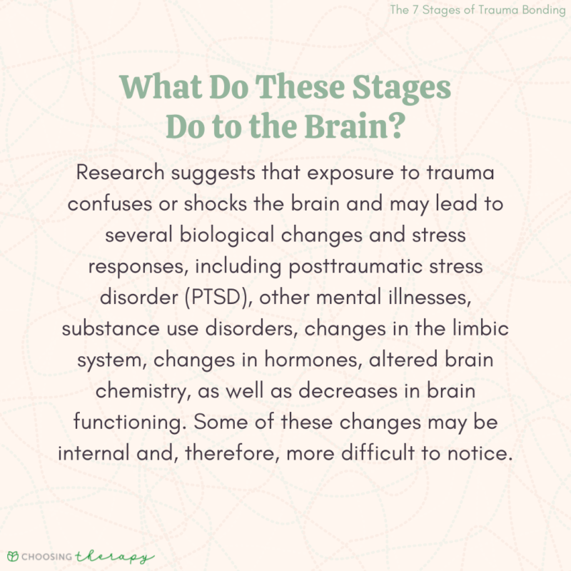 The 7 Stages of Trauma Bonding