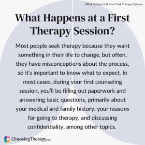 What to Expect at Your First Therapy Session