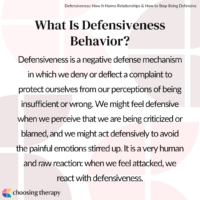 How to Overcome Defensiveness