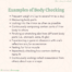 Body Checking: Definition & Examples