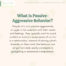 What Does Passive-Aggressive Mean?