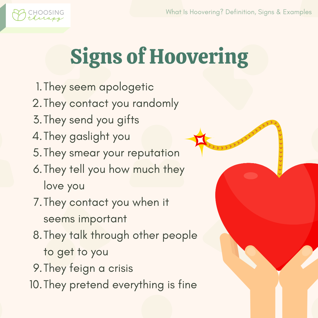 10 Signs Of Narcissistic Hoovering