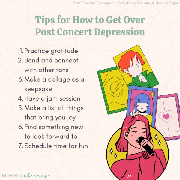 How to Get Over Post Concert Depression