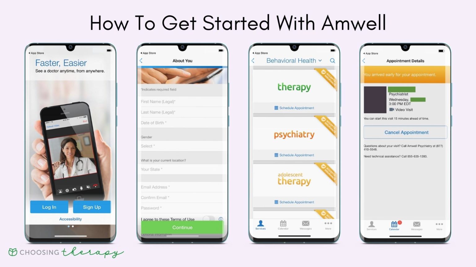 Amwell Teletherapy Review 2023