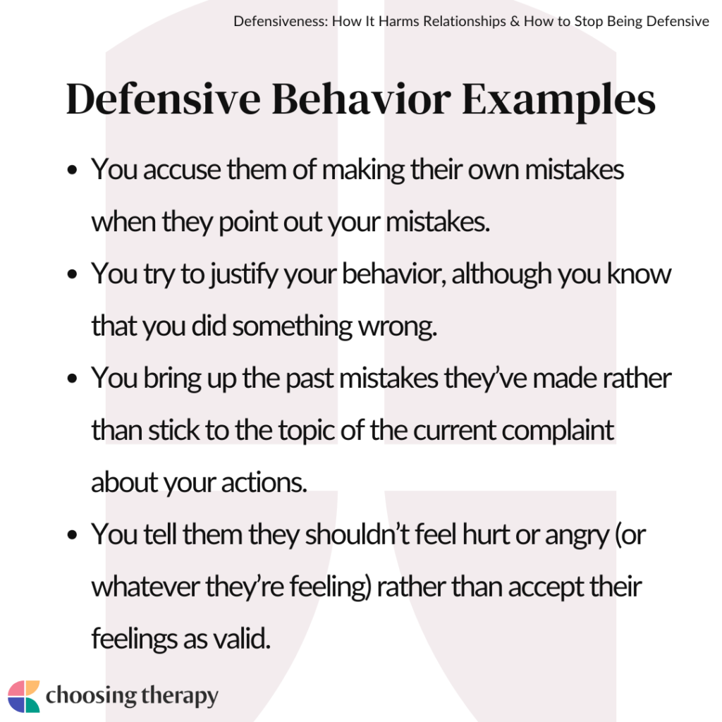 How to Overcome Defensiveness