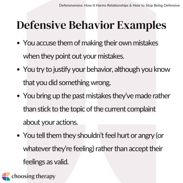 How to Overcome Defensiveness