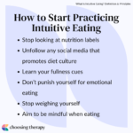 The 10 Intuitive Eating Principles