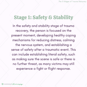 3 Stages of Trauma Recovery