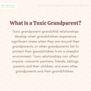 What to Do When Grandparents Are Toxic