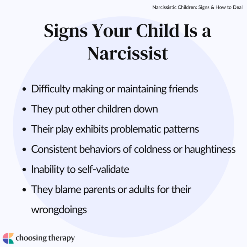 11 Signs Your Child Is a Narcissist