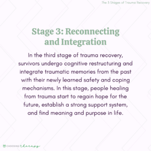 3 Stages of Trauma Recovery
