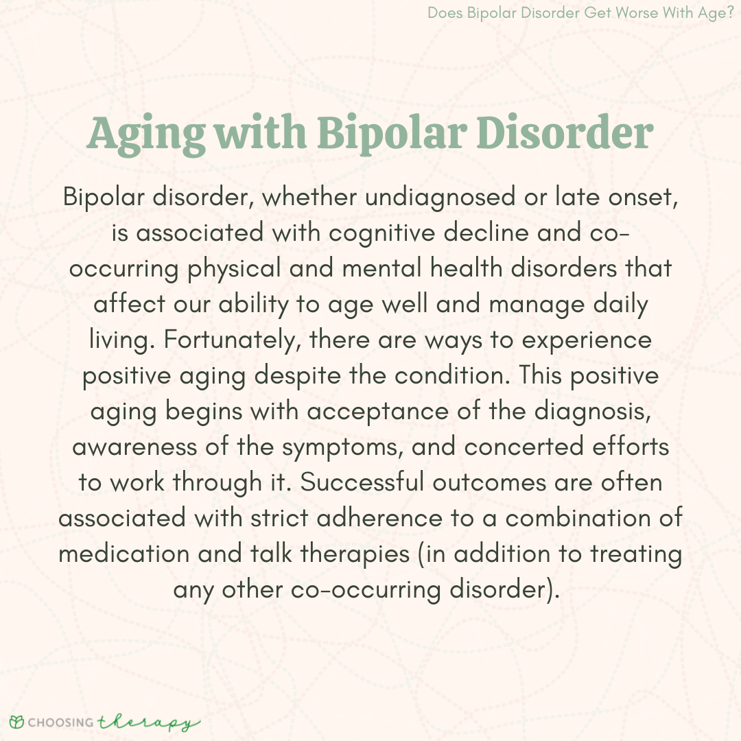 Do Bipolar Symptoms Get Worse When You’re Older?