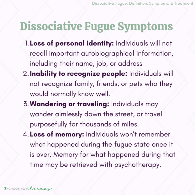 What Is Dissociative Fugue?