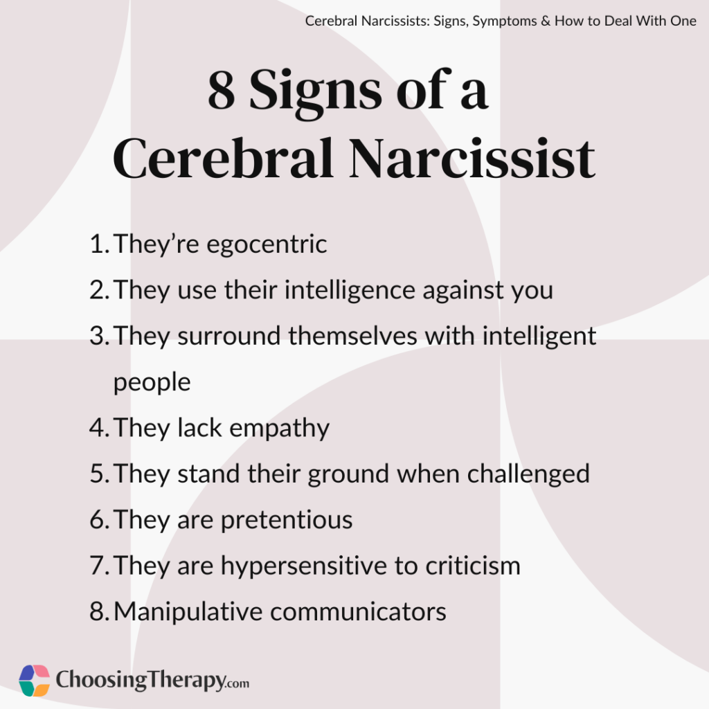 What Is Cerebral (Intellectual) Narcissism?