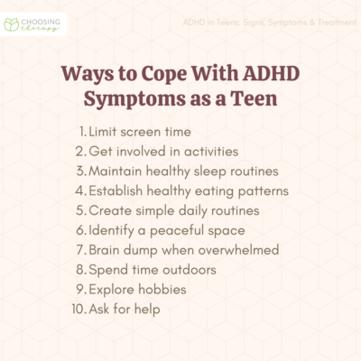 Symptoms of ADHD in Teens