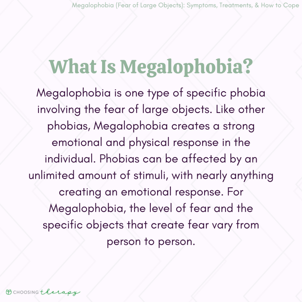Megalophobia: Fear of Large Objects