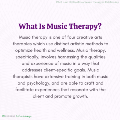 What Are the Benefits of Music Therapy?