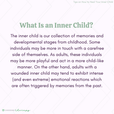 8 Inner Child Healing Exercises