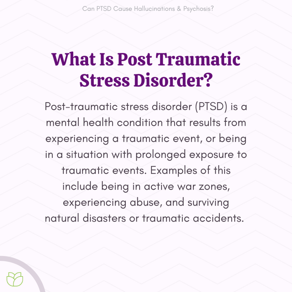 Psychosis & Hallucinations in PTSD