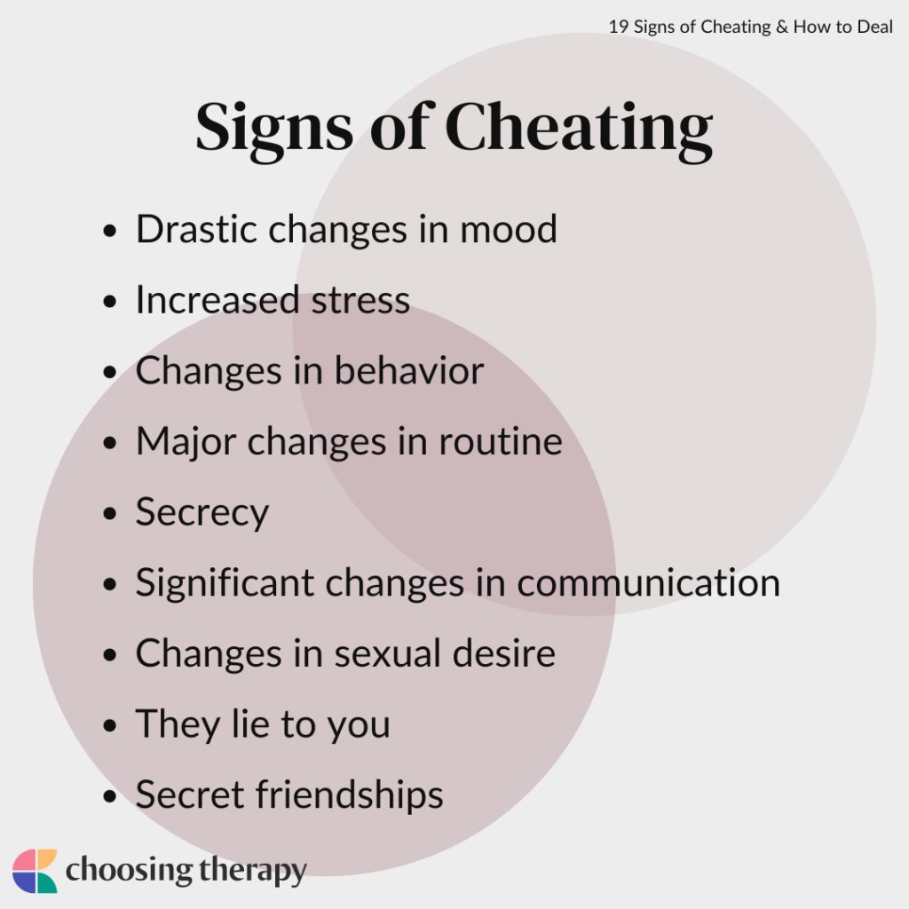 19 Possible Signs Of Cheating What To Do About It 19 Possible Signs Of Cheating What To Do About It
