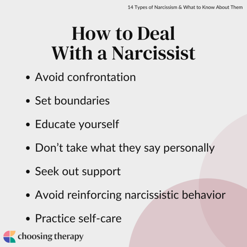 14 Different Types of Narcissists & What to Know About Them